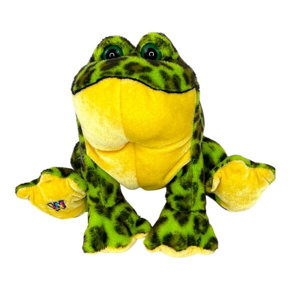 GANZ | Toys | Vintage Ganz Webkinz Bullfrog Plush Toy Stuffed Animal 8 ...
